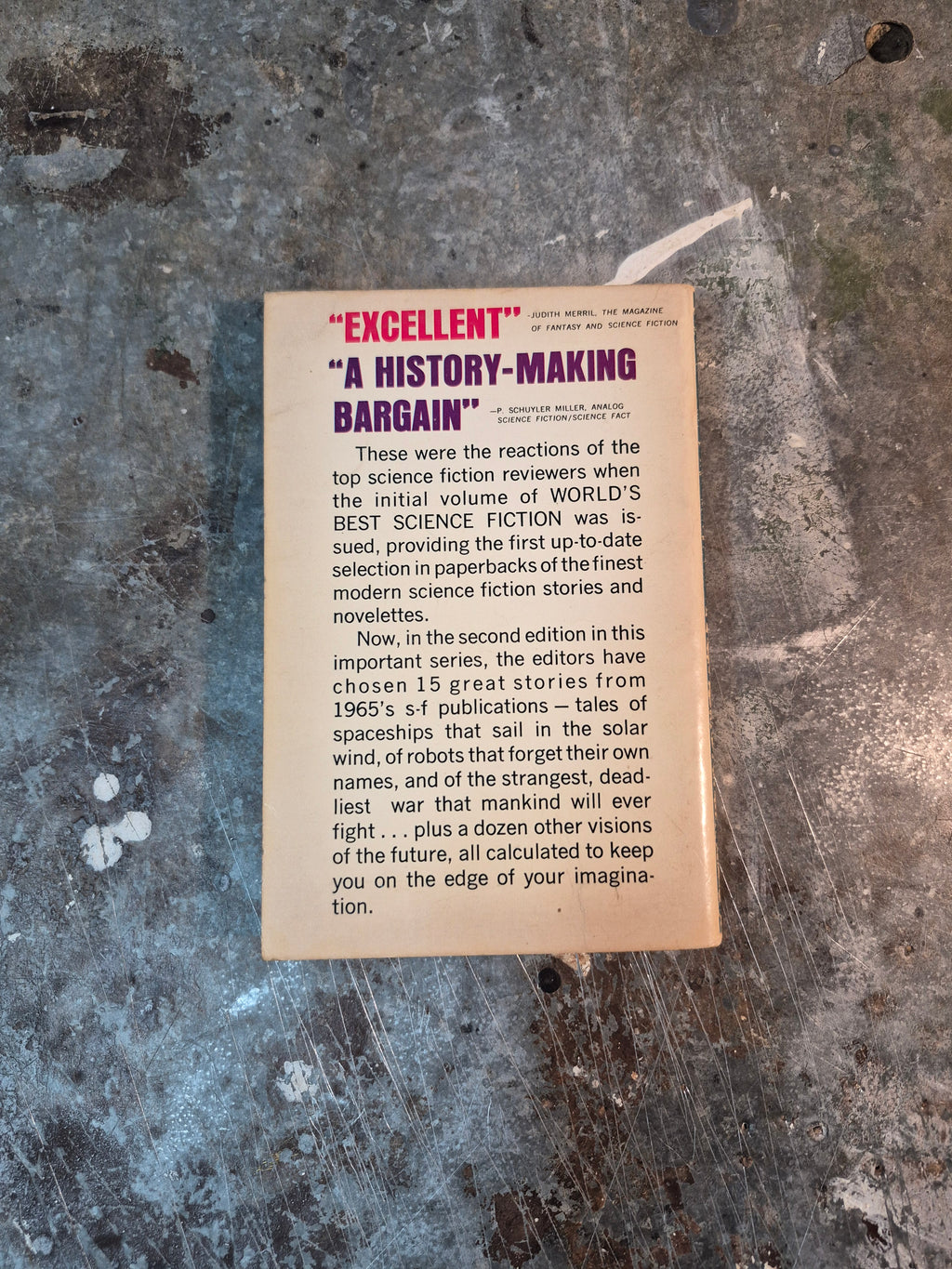 World's Best Science Fiction: 1966 - Donald A. Wollheim & Terry Carr